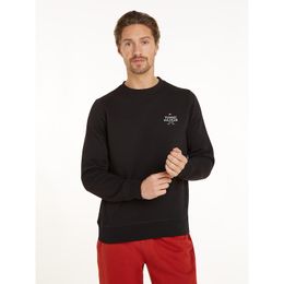 Tommy Hilfiger Sweatshirt &raquo;HILFIGER STACK SWEATSHIRT&laquo; Black 3XL 3XL Rundhalssweatshirt von Tommy Hilfiger