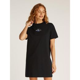 Calvin Klein Jeans Shirtkleid »GRADIENT MONOLOGO TEE DRESS« mit Logodruck Black XS (34) - N-Gr N-Gr XS (34) Shirtkleid von CALVIN KLEIN