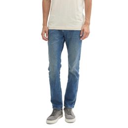 Tom Tailor Slim-fit-Jeans »JOSH« used mid stone blue denim 36 - Länge 34 Länge 34 36 Jeans von Tom Tailor
