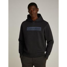 Calvin Klein Kapuzensweatshirt »BOX STRIPED LOGO HOODIE« mit Logoschriftzug Ck Black XL XL Kapuzensweatshirt von Calvin Klein Menswear