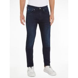 Calvin Klein Jeans Skinny-fit-Jeans »SKINNY« mit dezenter Waschung Denim Dark 33 - Länge 34 Länge 34 33 Skinny-Fit Jeans für eine figurbetonte...