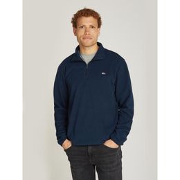 Tommy Jeans Fleecepullover »TJM REG S FLAG POLAR 1/4 ZIP« mit Stehkragen Dark Night Navy XL XL Fleeceshirt von Tommy Jeans