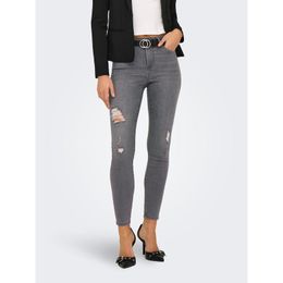 Only Skinny-fit-Jeans »ONLWAUW MID WAIST DES SK DNM PIM« Dark Grey Denim M (38) - Länge 30 Länge 30 M (38) Jeans von Only