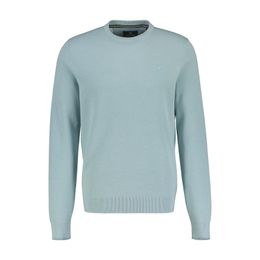 Lerros Rundhalspullover mit Logo-Stickerei cloud blue L L Strickpullover von Lerros
