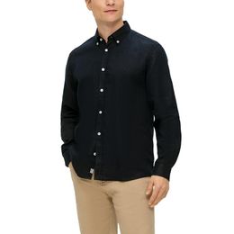 s.Oliver Leinenhemd mit Button-down-Kragen navy M - N-Gr N-Gr M Hemd von s.Oliver