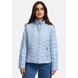 Manisa Damen Manisa Steppjacke ohne Kapuze mit Diamondsteppung blau 50