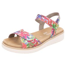Remonte Riemchensandale, Plateau, Sommerschuh, Sandalette mit Lite ́n Soft Ausstattung multi 45 45 Sandalette mit praktischen Klettverschlüssen