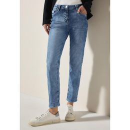Cecil Regular-fit-Jeans »Style Scarlett« im Five-Pocket Style mid blue wash 27 - Länge 28 Länge 28 27 Jeans von Cecil