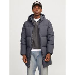 Jack & Jones JACK & JONES Steppjacke »JORVESTERBRO LONG PUFFER AW24 SN« mit Kapuze Iron Gate M M Modischer Parka von Jack & Jones