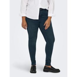 Only CARMAKOMA Skinny-fit-Jeans »CARAUGUSTA HW SKINNY DNM BJ558 NOOS« Blue Black Denim 42 - Länge 32 Länge 32 42 Skinny-Fit Jeans mit hoher...