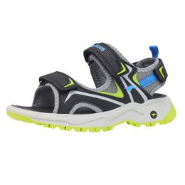 Kangaroos Sandale »K-AS Fore« jet black/sulphur spring 35 35 Sommerliche Sandale von Kangaroos mit Klettverschluss