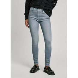 Pepe Jeans Skinny-fit-Jeans »SKINNY JEANS MW« in verschiedenen Waschungen GREY USED POWERFLEX 32 - Länge 32 Länge 32 32 Skinny-fit-Jeans von Pepe...