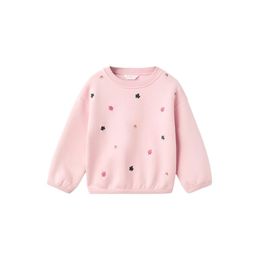 Mango Kids Sweatshirt 'BELLO' girl Pink size 9-12