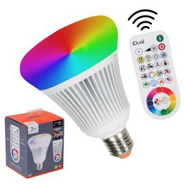 iDual E27 LED RGB 16 Watt 2200-6500 Kelvin 1055 Lumen mit Fernbedienung