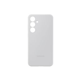Samsung Handyhülle "Silicone Case für Samsung Galaxy S24 FE", grau, B:9cm H:1,5cm T:19,5cm, Hüllen, Backcover, Schutzhülle, Handyschutzhülle, Case, Schutzcase, stoßfest