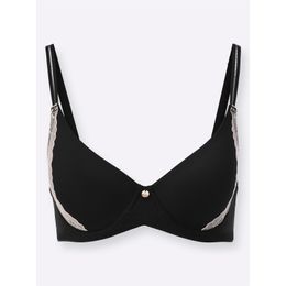 w&auml;schepur w&auml;schepur Damen Schalen-BH mit B&uuml;gel, schwarz, Gr&ouml;&szlig;e 80B