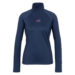 Black Forest Winter-Funktionsshirt blau Damen S