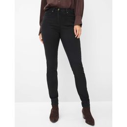 Raphaela by Brax Damen Five-Pocket-Hose Style LUCA BLACK, denim schwarz, Gr. 36