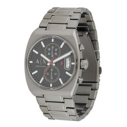 Armani Exchange Uhr Herren Gr&ouml;&szlig;e One Size silbergrau / rot / schwarz / wei&szlig;