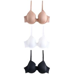 next Bra female size 80 Beige / Black / White