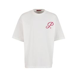 Prohibited T-Shirt Herren Gr&ouml;&szlig;e S dunkelpink / offwhite