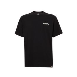 Dickies T-Shirt 'Statesville' Herren Gr&ouml;&szlig;e XL hellpink / schwarz
