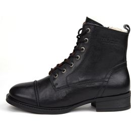 Ten Points Schnürstiefelette 'PANDORA' Damen Größe 42 schwarz Winterschuhe