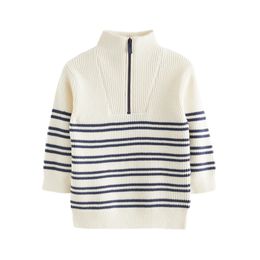 next Pullover Jungen Gr&ouml;&szlig;e 86 navy / wollwei&szlig;