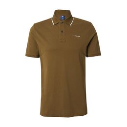 G-Star Raw G-star Poloshirt Herren Gr&ouml;&szlig;e L oliv / wei&szlig;
