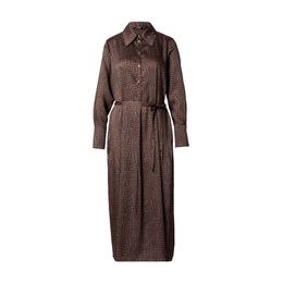 JOOP! Blusenkleid Damen Gr&ouml;&szlig;e 40 braun / schwarz Winterkleid