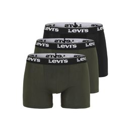 Levi's Levi's Boxershorts Herren Gr&ouml;&szlig;e L khaki / schwarz / wei&szlig;