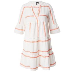 V&eacute;ro Moda Vero Moda Tunika 'DICTHE' Damen Gr&ouml;&szlig;e L orange / pink / wei&szlig;