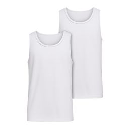 Urban Classics Jersey Loose Tank 2-Pack ' ' Herren Gr&ouml;&szlig;e 5XL wei&szlig;