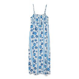 Vero Moda Kleid Damen Gr&ouml;&szlig;e 40 blau / hellblau / wei&szlig; Sommerkleid