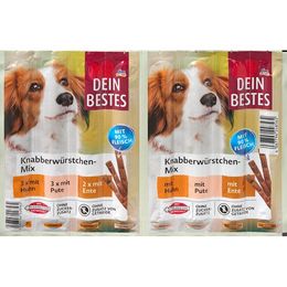 Hundeleckerli Knabberw&uuml;rstchen Mix (8 St&uuml;ck) Dein Bestes