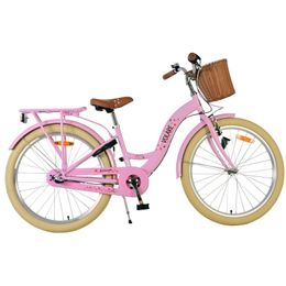 VOLARE Jugendfahrrad Blossom 3- Gang 24 Zoll, rosa
