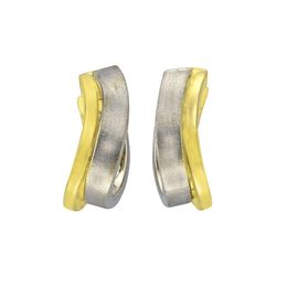 Celesta Gold Ohrring 333/- 2-farbig
