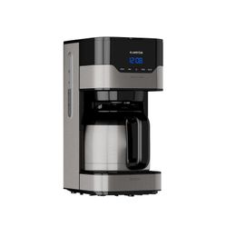 Klarstein Kaffeemaschine Arabica 800W EasyTouch Control silber/schwarz 1.2 Liter