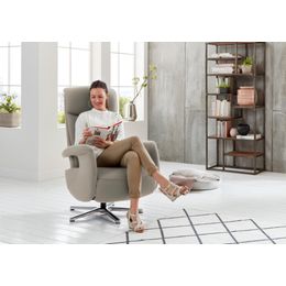 Relaxsessel DIE PLANBAR, B:71cm H:110cm T:83cmlonglife easy desert, 100% Polyester, Wohnzimmer, Sessel, "MP-RS18073", 360 drehbar, inkl. man.