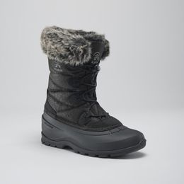 Snowboots Kamik "MOMENTUM3", Damen, Gr. 37, schwarz, Synthetik, Textil, Schuhe, Winterboots, Winterstiefel, Winterschuhe, wasserdicht und gefüttert