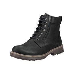 Pius Gabor Herren Schnürstiefelette "Pius Gabor Stiefelette Nubukleder", Gr. 46schwarz, Nubukleder, Schuhe
