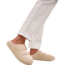 Heine Witt Damen Pantolette, beige, Gr&ouml;&szlig;e 36