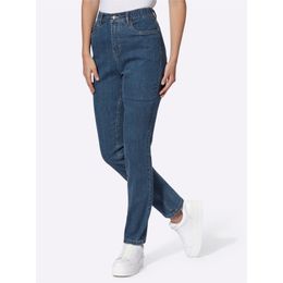 WITT Damen Jeans mit Dehnbund, blue-stone-washed, Gr&ouml;&szlig;e 19