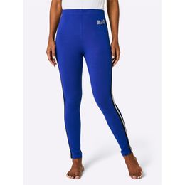 feel good Damen Leggings, royalblau, Gr&ouml;&szlig;e 52/54