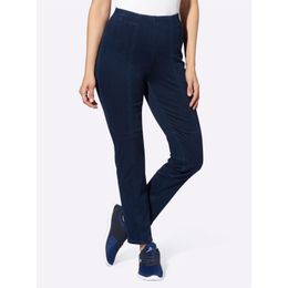 COSMA Damen Jeans mit innenliegendem Dehnbund, blue-stone-washed, Gr&ouml;&szlig;e 50