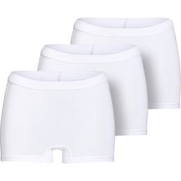 w&auml;schepur w&auml;schepur Damen Longpanty im Vorteilspack, wei&szlig;, Gr&ouml;&szlig;e 48/50