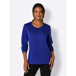 feel good Damen Shirt, royalblau, Gr&ouml;&szlig;e 36/38