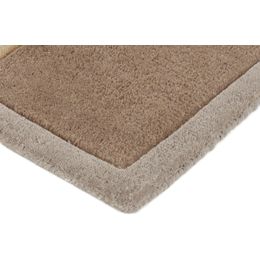 HEINE HOME Witt Hochflorteppich, grau-braun, Gr&ouml;&szlig;e 60x90 cm - rechteckig