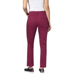 WITT Damen Hose in kn&ouml;chelfreier L&auml;nge, bordeaux, Gr&ouml;&szlig;e 40