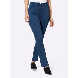 WITT Damen Jeans in Stretch-Qualit&auml;t, blue-stone-washed, Gr&ouml;&szlig;e 50